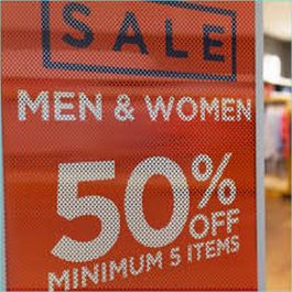 One Way Vision Sticker